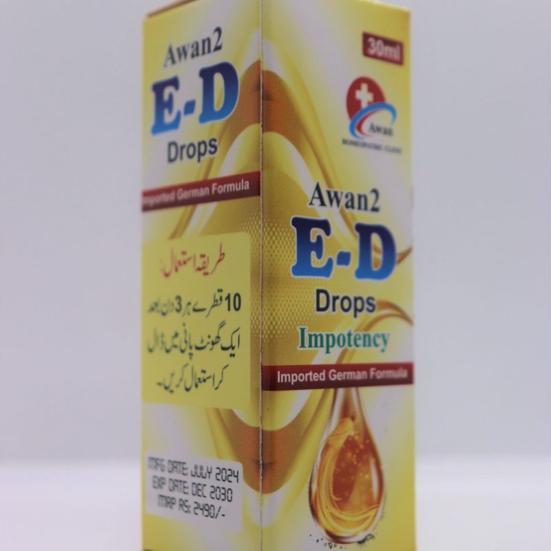 Awan E-D Drops – AwanhomeoClinic